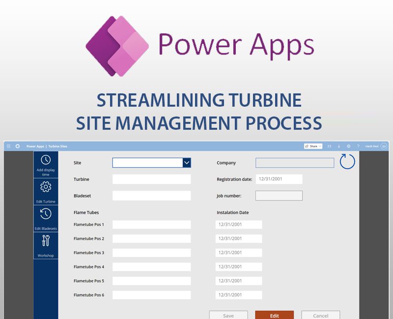 Streamlining Turbine Site Management Process - Software Development ...